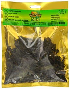 DRIED SCENT LEAVES, EFIRIN (African Sun) 25G – Fiducia African Shop
