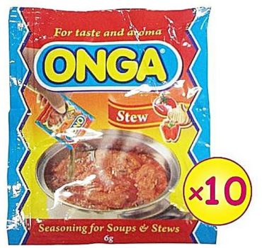 ONGA STEW SEASONING 10g X 10 SATCHETS – Fiducia African Shop