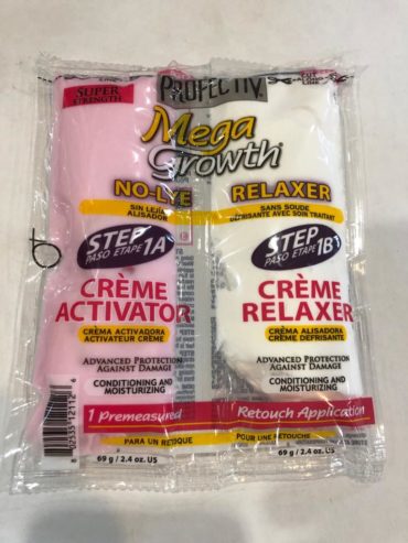 PROFECTIV MEGA GROWTH NO-LYE RELAXER SUPER STRENGTH 6 SALON (1 SATCHET ...